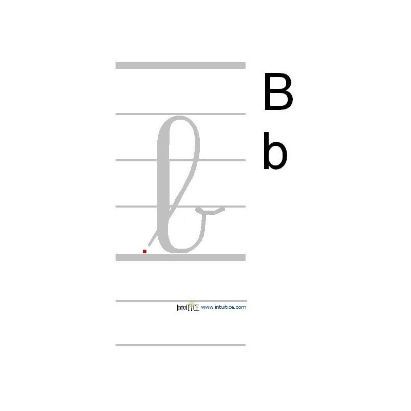 Gifs animés "Ecriture cursive": visualisez le tracé des lettres